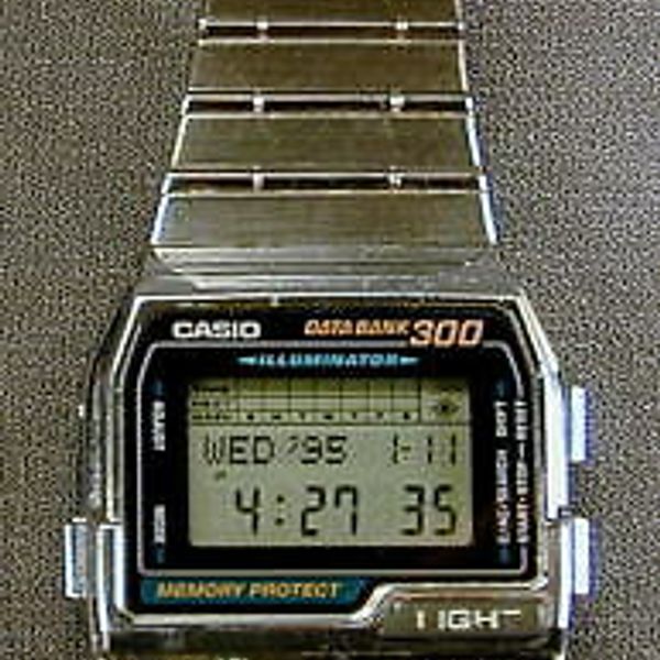 Vintage CASIO DBC-3000 (1478) Databank 300 Calculator - Ship to N. America Only | WatchCharts ...