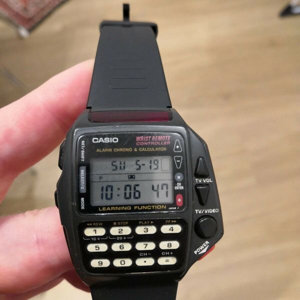 Rare Vintage Casio CMD-40 Remote Controller Watch Japan Module 1174 ...
