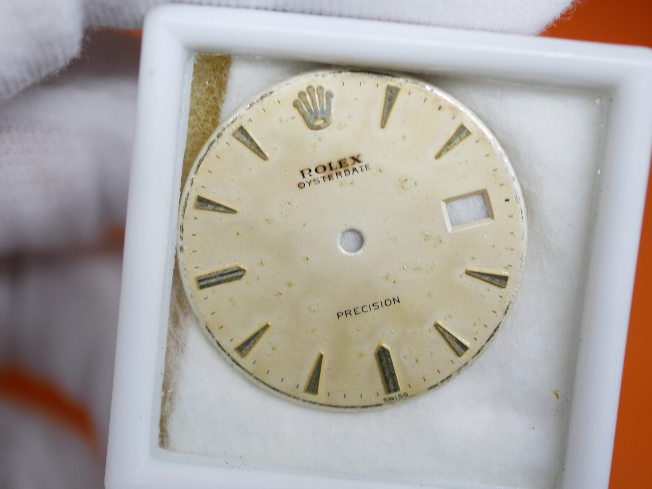 [WTS] Rolex Oysterdate Precision Roulette Date Wheel 34mm Manual Wind ...