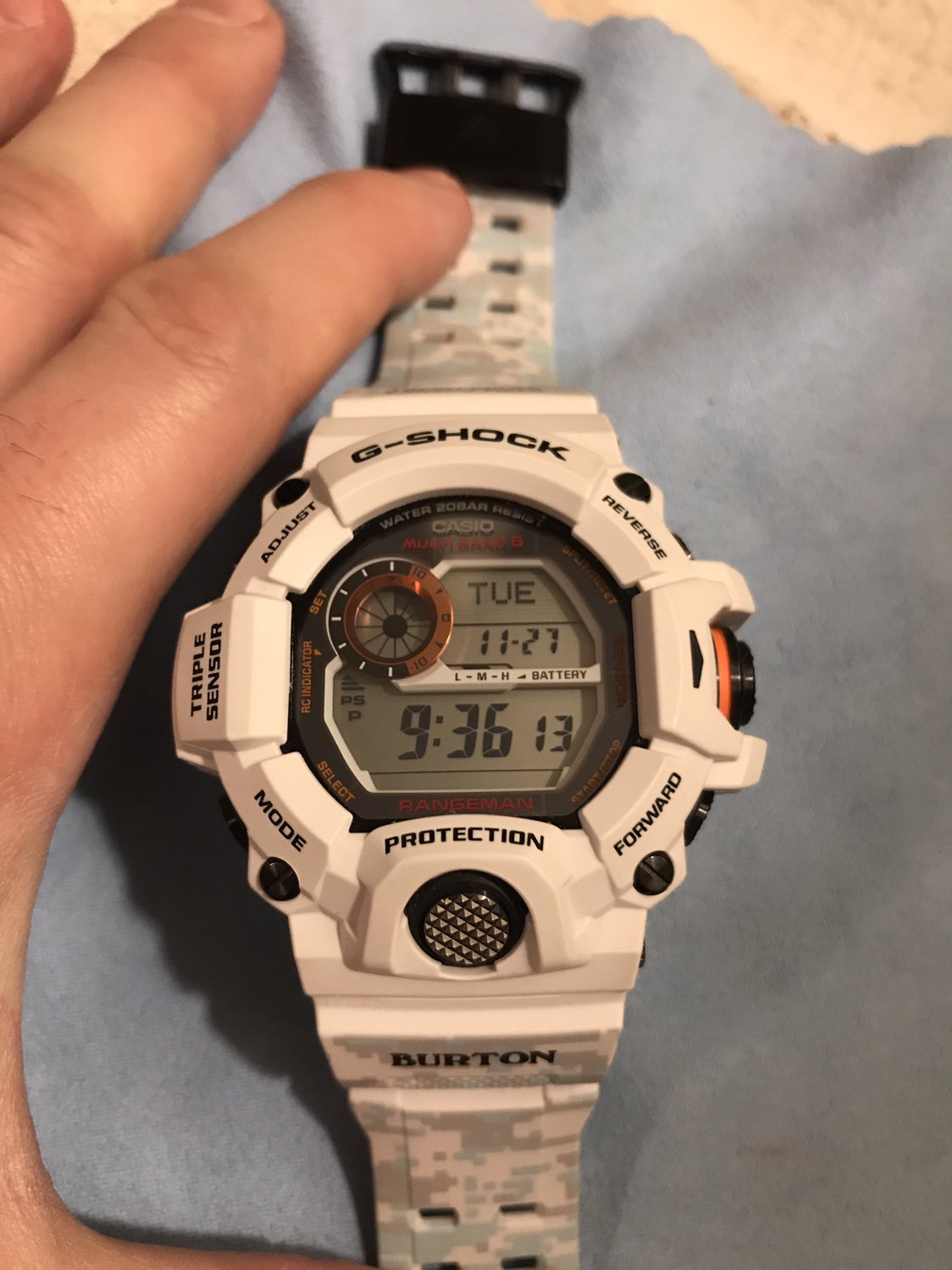 G-Shock Rangeman Burton - $450 | WatchCharts Marketplace