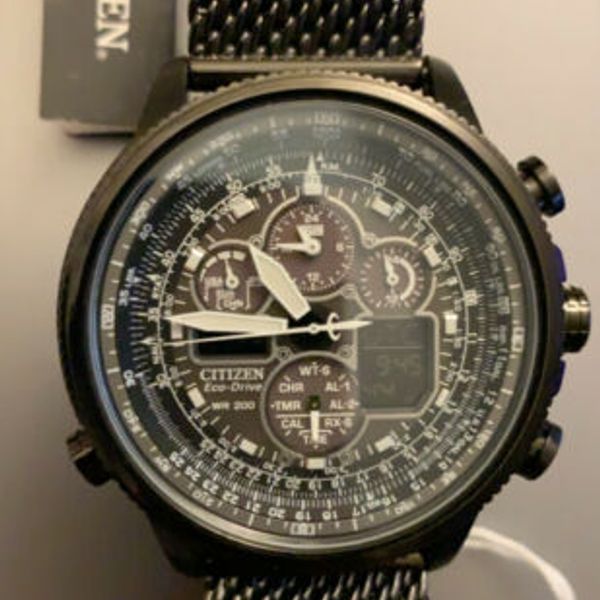 Citizen Navihawk A-T Eco-Drive Chronograph JY8037-50E Men's Watch ...