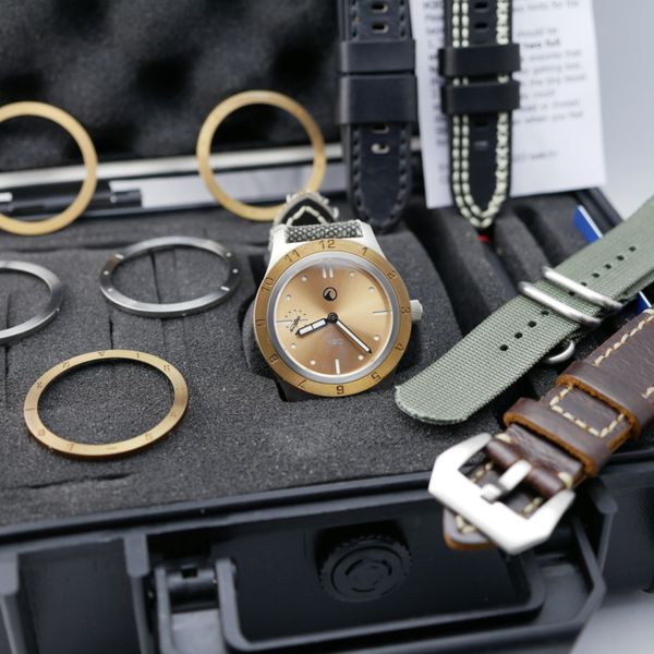 FSO: H2O Hydra with EXTRAS! Bronze Dial, Bronze Bezels, Ti Bezels ...