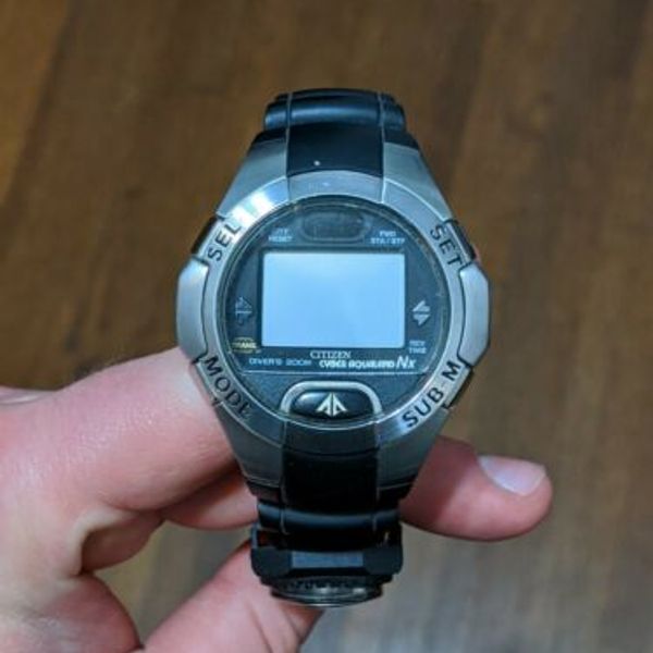 Citizen Cyber Aqualand nx Dive Computer Watch | WatchCharts
