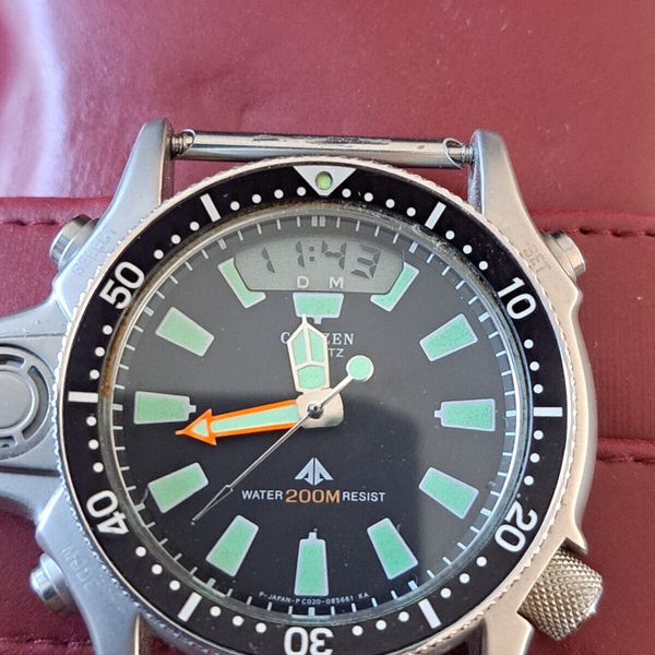 CITIZEN AQUALAND PROMASTER C022-888034 Y . ANNEE 1997 | WatchCharts ...