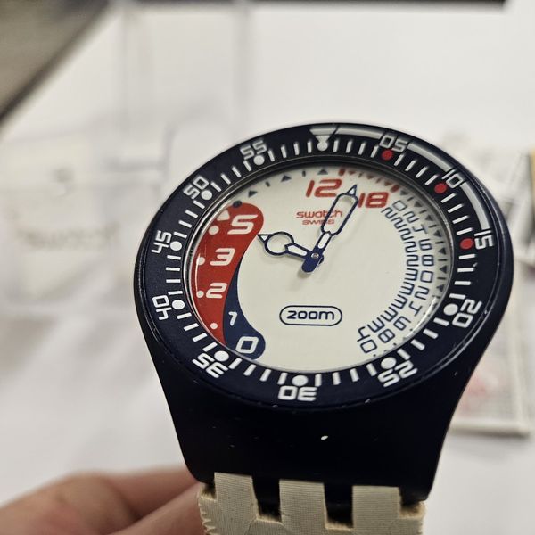 OROLOGIO SWATCH FUN SCUBA 2004 VELA SUGN100 Usato PERFETTO FUNZIONANTE ...