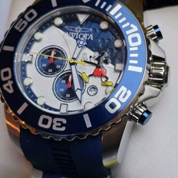 Invicta - Limited Edition #201 Mickey Mouse - Disney - Chronograph ...