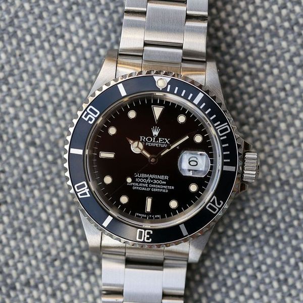 1993 Rolex Submariner Date ref. 16610 “Cream Patina Dial” | WatchCharts ...