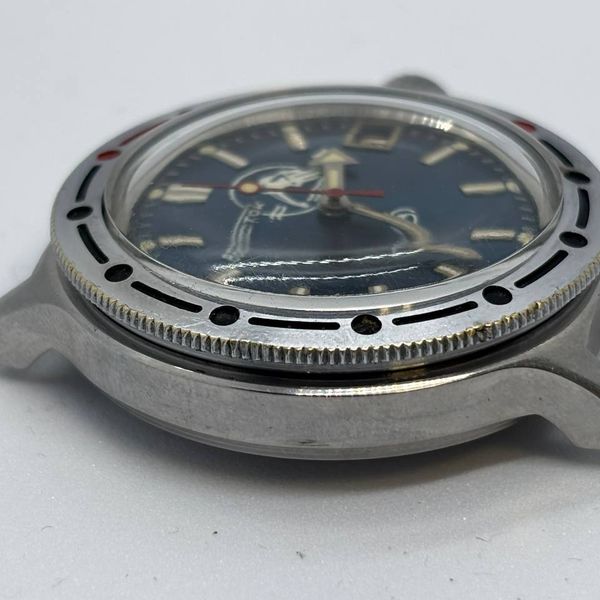 Vostok Amphibian Blue Dial SCUBA DUDE Mens Automatic Watch ...