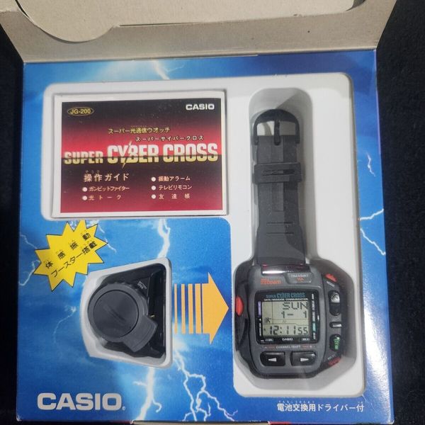 Casio Super cyber cross JG-200 | WatchCharts Marketplace