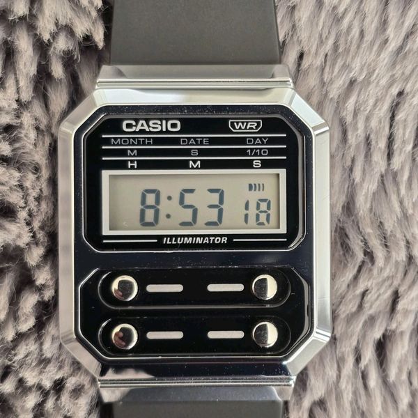 Casio A100WEF-1AEF Watch Boxed | WatchCharts Marketplace