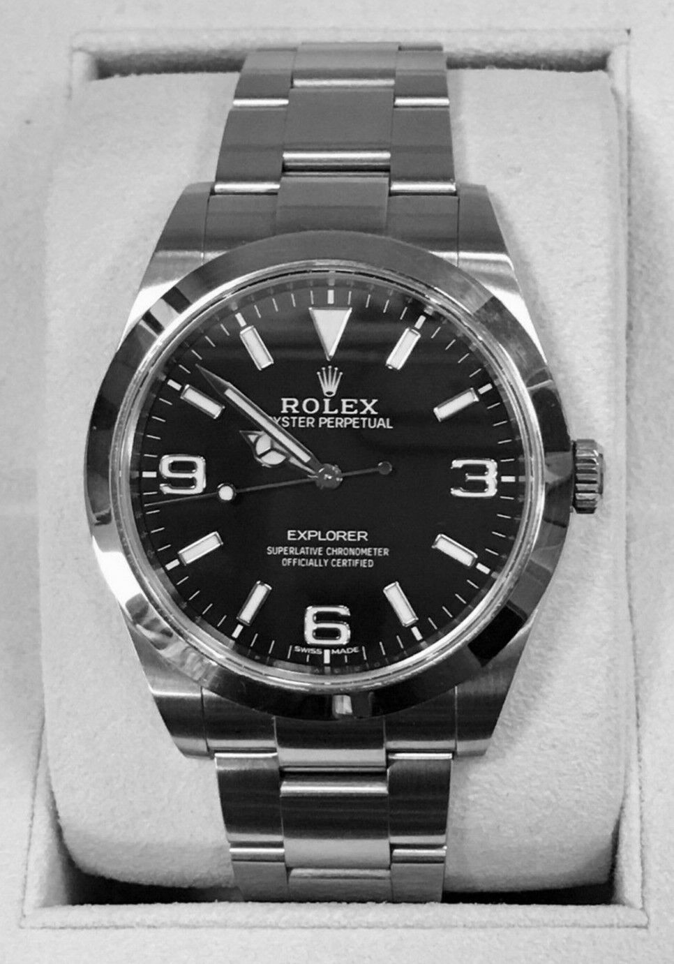 Rolex 214270 Explorer 39mm MKii Full Lume Mint Condition With Box ...