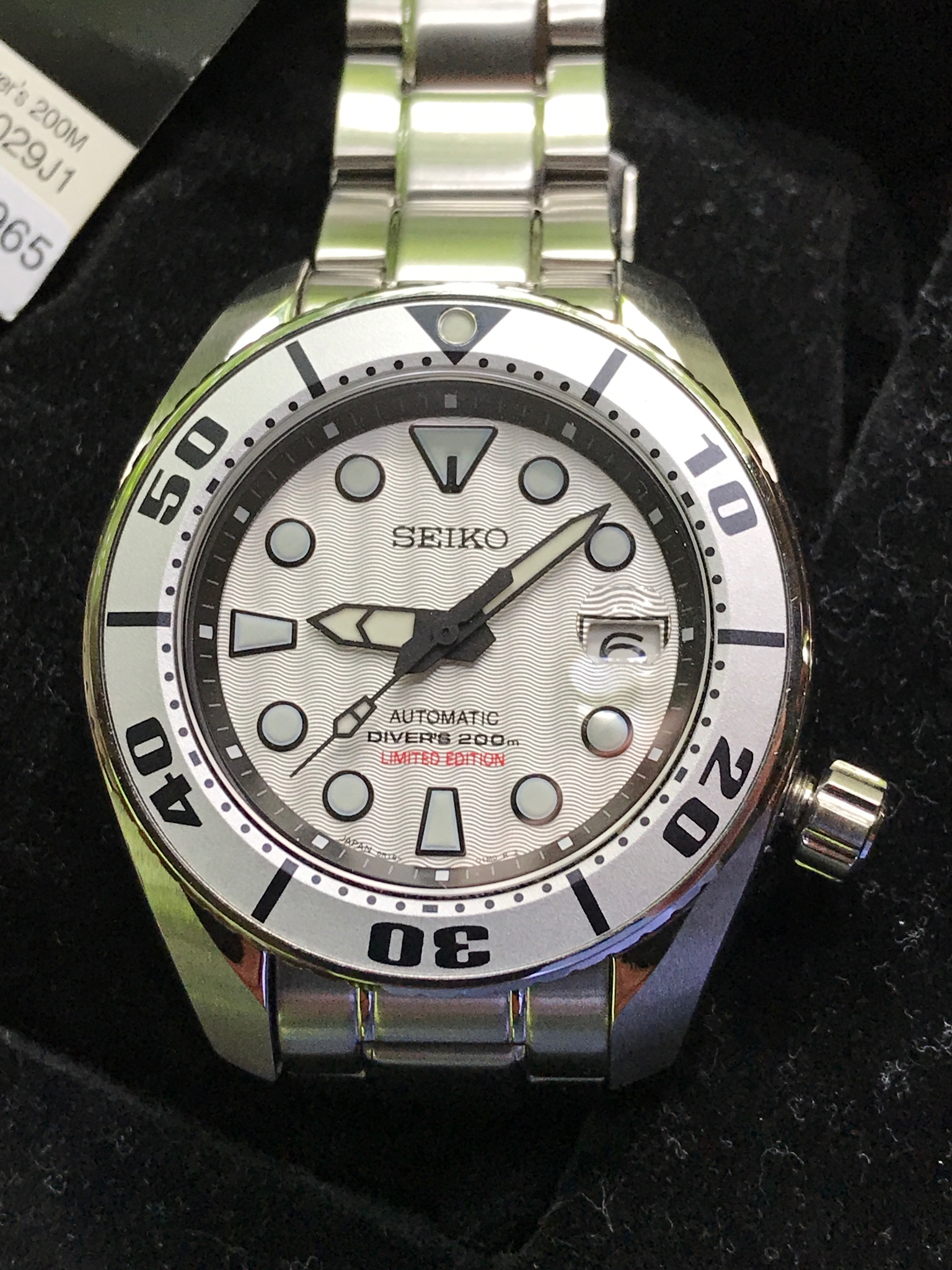 FS: Seiko Silver Sumo LE SPB029J1- $975 | WatchCharts
