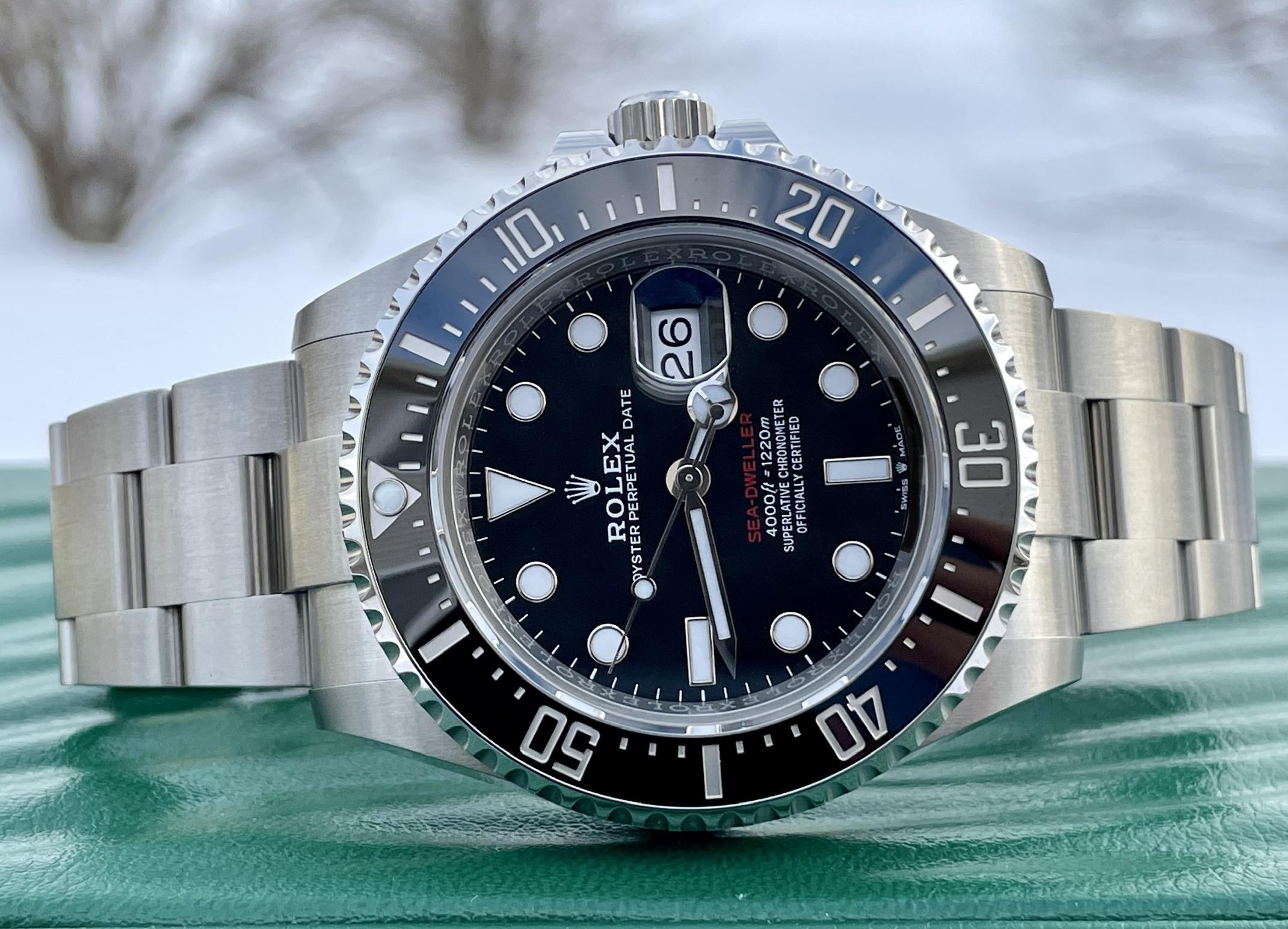 FS: Rolex Sea Dweller. Red. SD43. 126600. NEW. Mark II. | WatchCharts ...