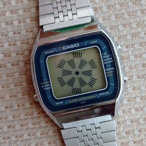 Vintage Casio A-201 MODULO 103 BLUE THUNDER | WatchCharts Marketplace