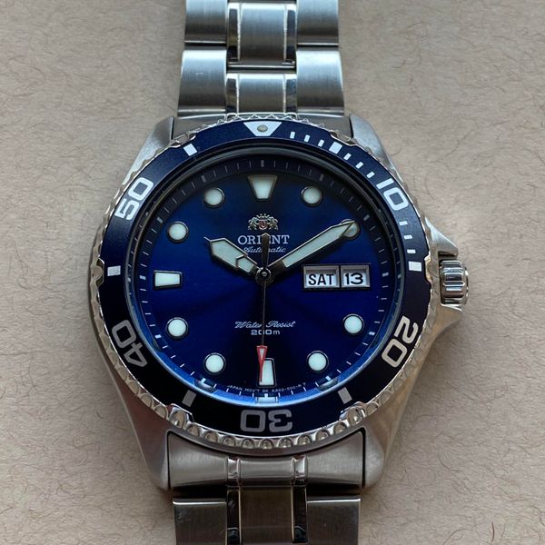 [WTS] Orient Ray II - Blue Dial and Bezel | WatchCharts Marketplace