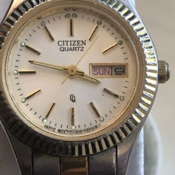 Citizen Quartz Watch NEW BATTERY | WatchCharts Marketplace