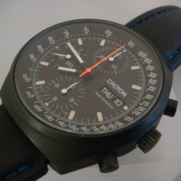 Fs: Croton pvd chronograph orfina 7750. | WatchCharts