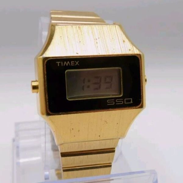 Timex SSQ Digital LED Quartz Watch - Vintage - WORKING. | WatchCharts ...