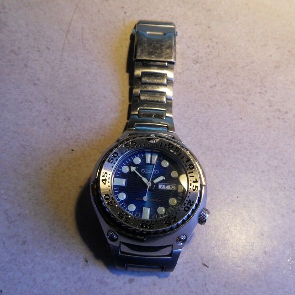 Men’s Seiko Scuba Diver’s (SB-AN SR920SW) 200m Watch Model 7N36-0AF0 AO ...