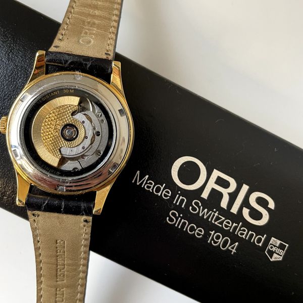 ORIS Classic Skeleton 7481 Men's Swiss Watch Automatic 25 Jewels 3 ATM ...