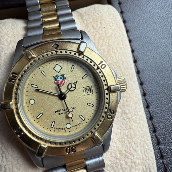 Tag Heuer Professional 2000 Mid Size 964.015-2 Swiss Made | WatchCharts ...