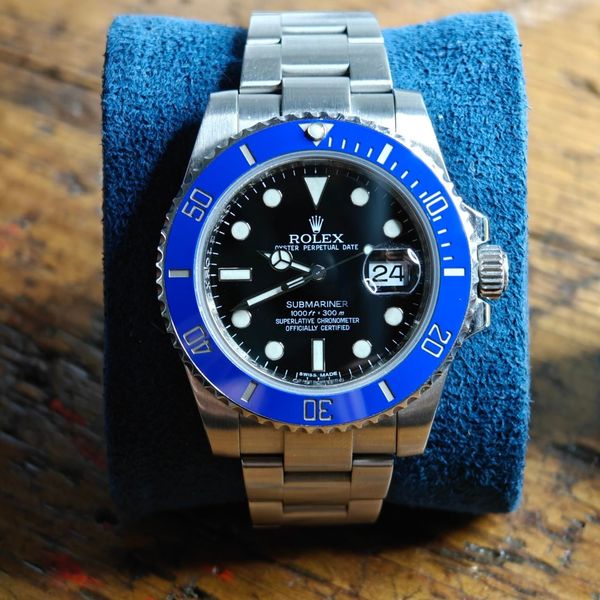 [WTS] Rolex Submariner 116610LN “Cookie Monster Mod” — 40mm, 2010 Card ...