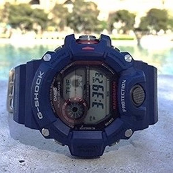 FS: Casio G shock Rangeman 9400 Men in Navy Blue | WatchCharts Marketplace