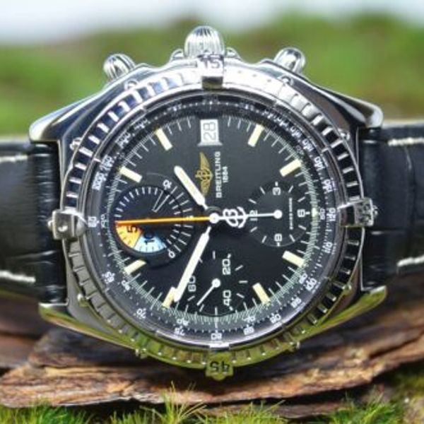 Breitling Chronomat 39 Regatta Herren Automatik Chronograph + Anleitung ...