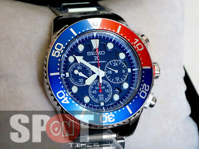 Seiko Solar Quartz Chronograph Men's Watch SSC019P1 SSC019 ...