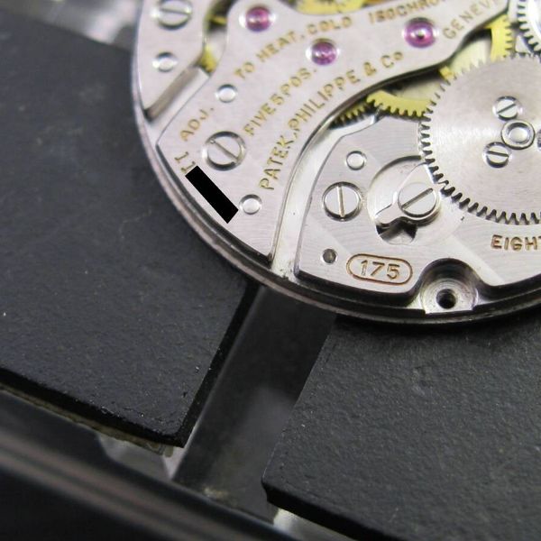 Patek Philippe Movement Cal.175 Mechanical Watch Dial With Crown ...