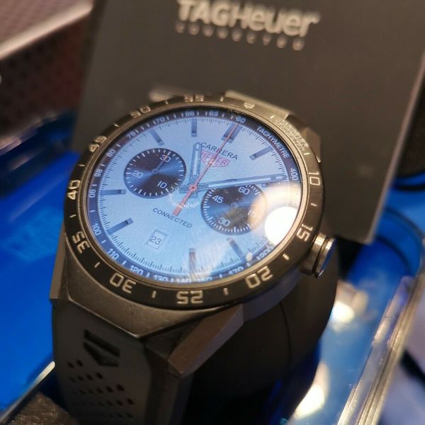 Tag Heuer Connected Modular 46 Smartwatch SAR8A80 - Boxed with papers ...