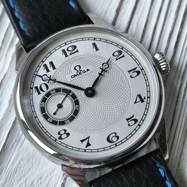 Omega pocket movement NEW CUSTOM Dial Vintage Style Marriage Watch ...