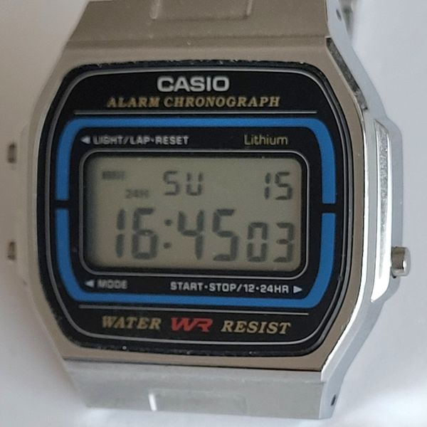 Vintage CASIO Lithium Watch A164W Digital Thailand | WatchCharts ...