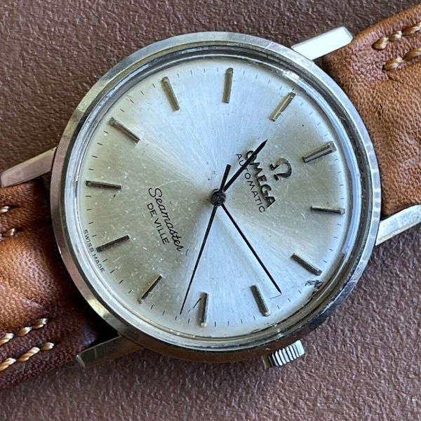 1970's Omega Automatic Seamaster De Ville Clean Original Dial Signed ...