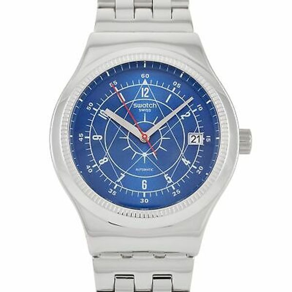 Swatch Sistem Boreal 42 mm Stainless Steel Watch YIS401G | WatchCharts ...