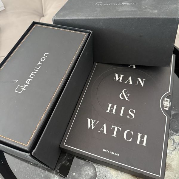 Hamilton Khaki Field White Dial Topper Edition Set | WatchCharts ...