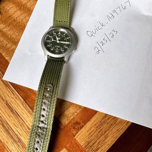 [WTS] Seiko 5 SNK805 | WatchCharts