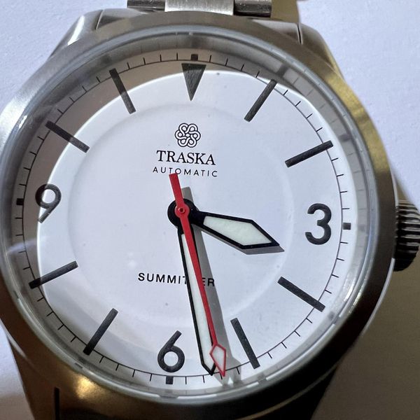 [WTS] Traska Summiteer with rare white dial and 38mm case size ...
