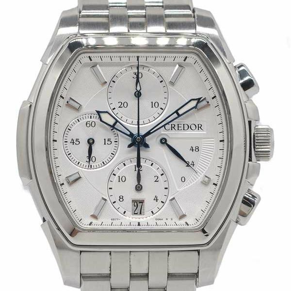Internal inspection completed] SEIKO Seiko Credor Pacific Chronograph ...