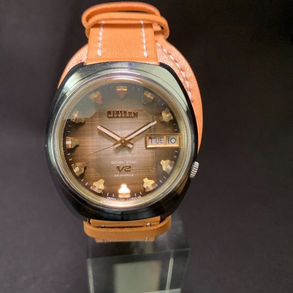 Vintage Citizen V2 seven star Automatic watch 1970's, New Custom ...