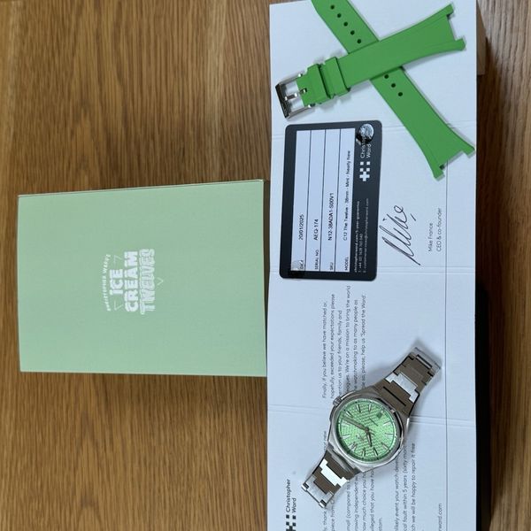 Christopher Ward Twelve Ice Cream Limited Edition | WatchCharts Marketplace