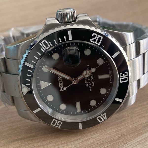 Seiko MOD. Nh35 Automatic Diver's Watch. | WatchCharts Marketplace