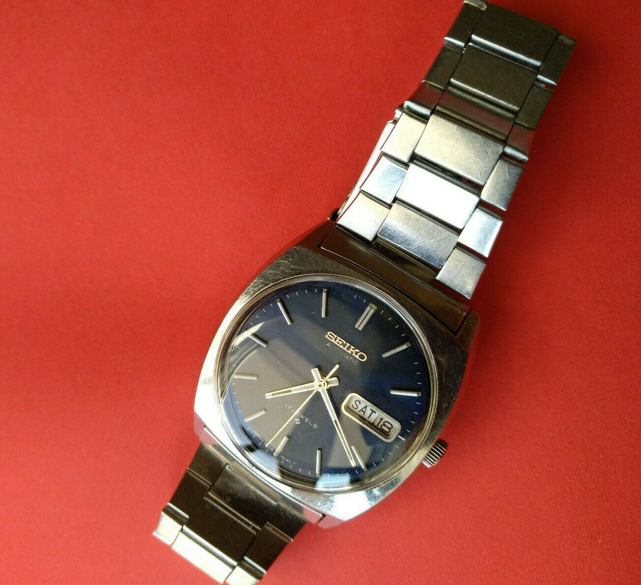 Vintage Seiko 6309-8089 17 Jewel Automatic Day-Date Wristwatch | WatchCharts Marketplace