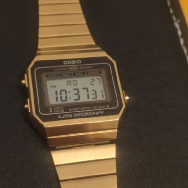 Casio A700 Vintage Gold Men's Watch - A700WE - Excellent Condition ...