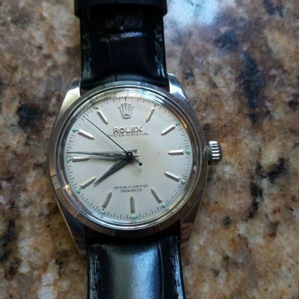 ROLEX OYSTER PERPETUAL 6565 CAL1030 VINTAGE 1956 | WatchCharts