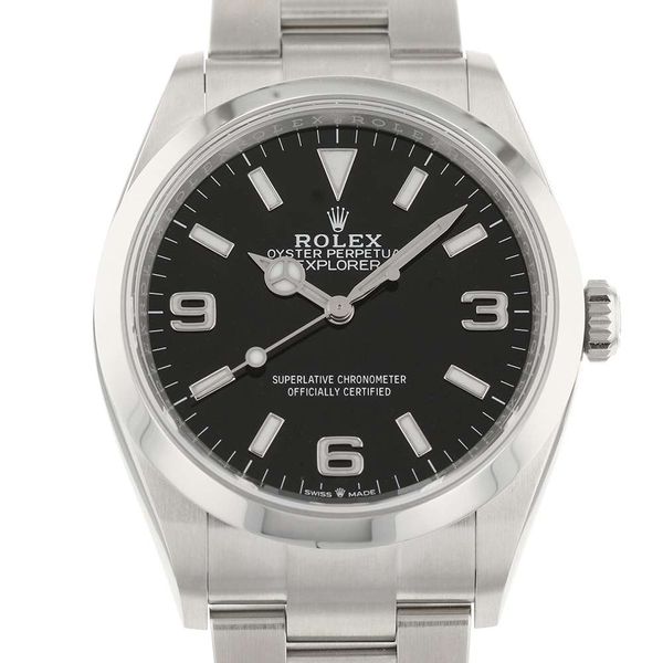 Rolex Explorer 1 124270 ROLEX watch watch black dial [safety guarantee ...