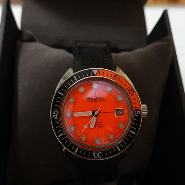 [WTS] Bulova Oceanographer "Devil Diver" Orange, excellent condition ...