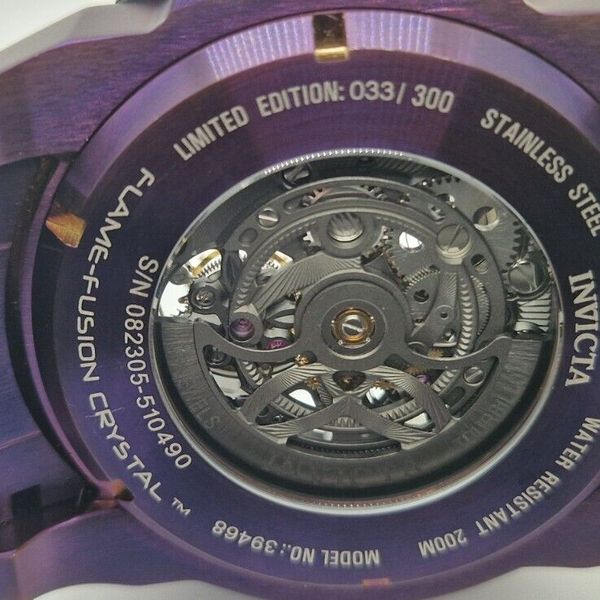 Invicta Flying Tourbillon Limited Edition 033/300 Automatic Men's Watch ...