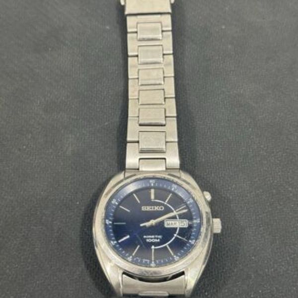Mens Seiko Kinetic Watch 5M63-0AK0 | WatchCharts Marketplace