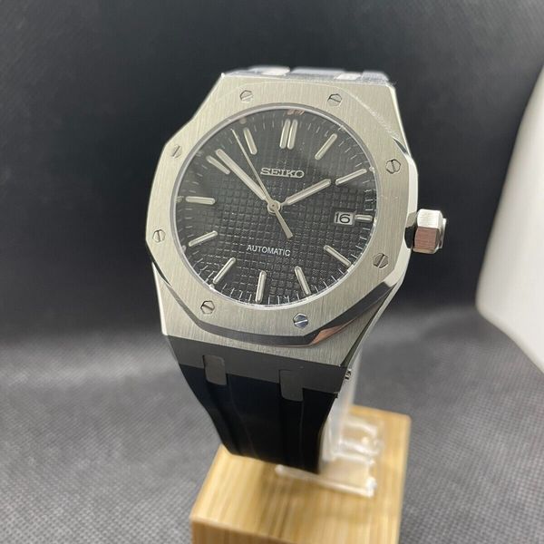 Seiko Mod Black Oak (3atm, automatic movement, sapphire crystal ...